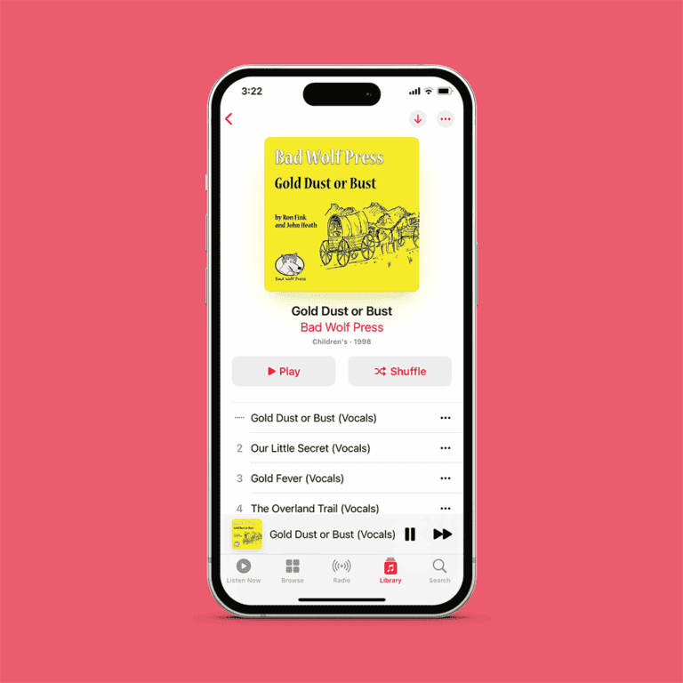 Musical Play: “Gold Dust or Bust” – Bad Wolf Press